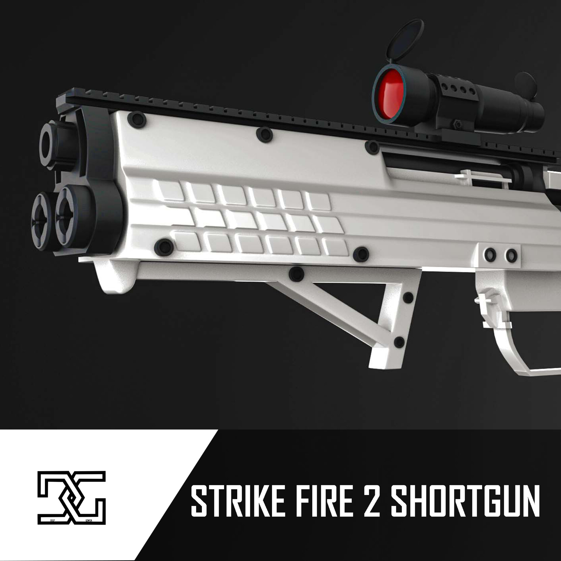 ArtStation - strike fire 2 short gun