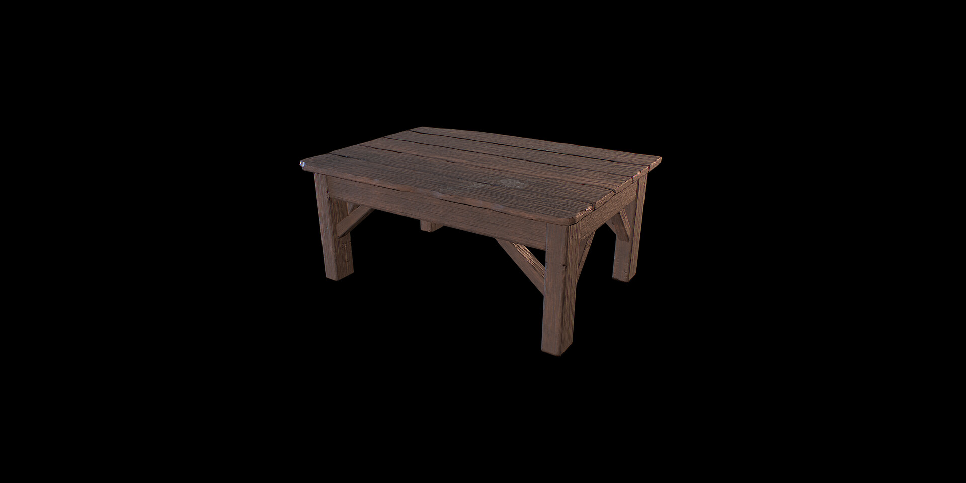 ArtStation - Old Wood Table Style 2