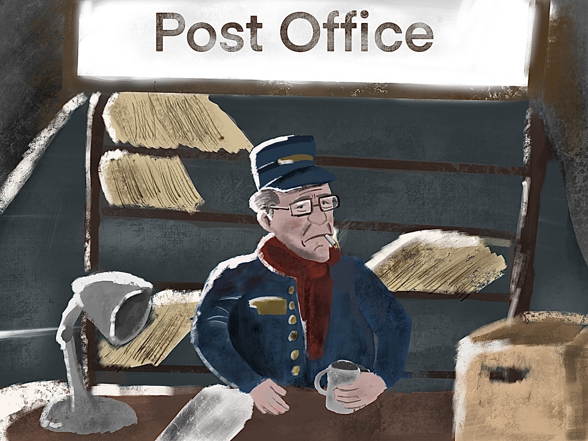 ArtStation - The Post Office
