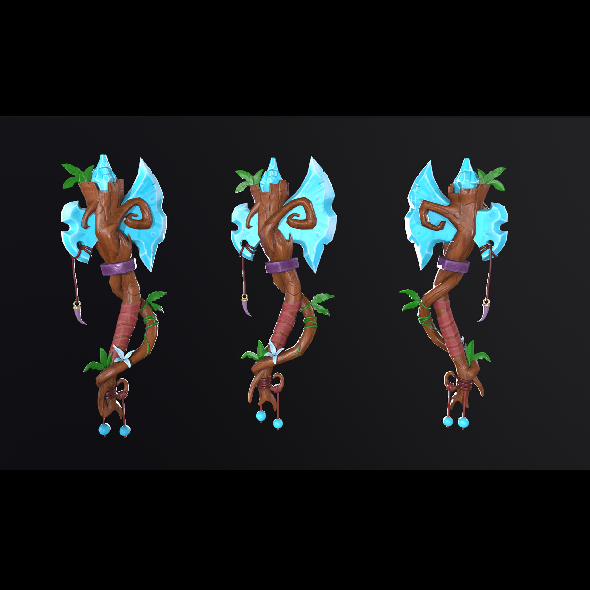 ArtStation - Diamond Axe