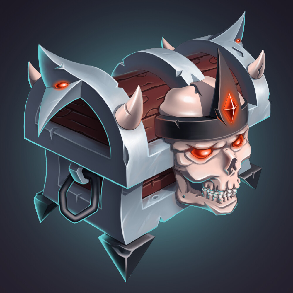 ArtStation - Undead King Chest