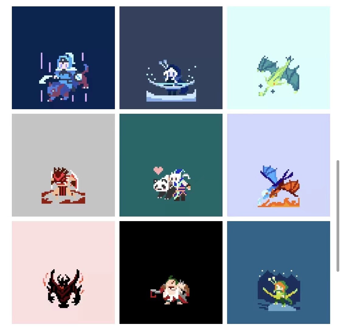 ArtStation - Dota 2 Pixel Art Wallpaper (phone)