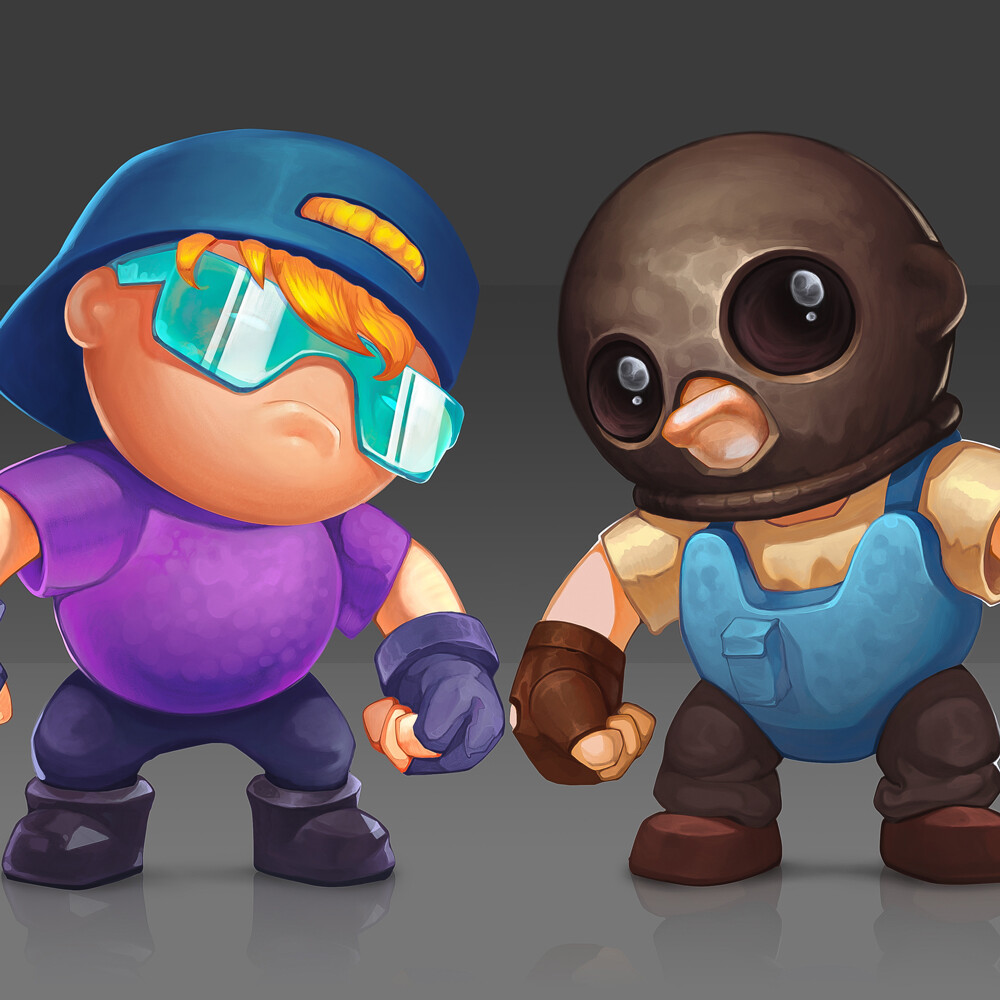 ArtStation - Some Characters - Goons