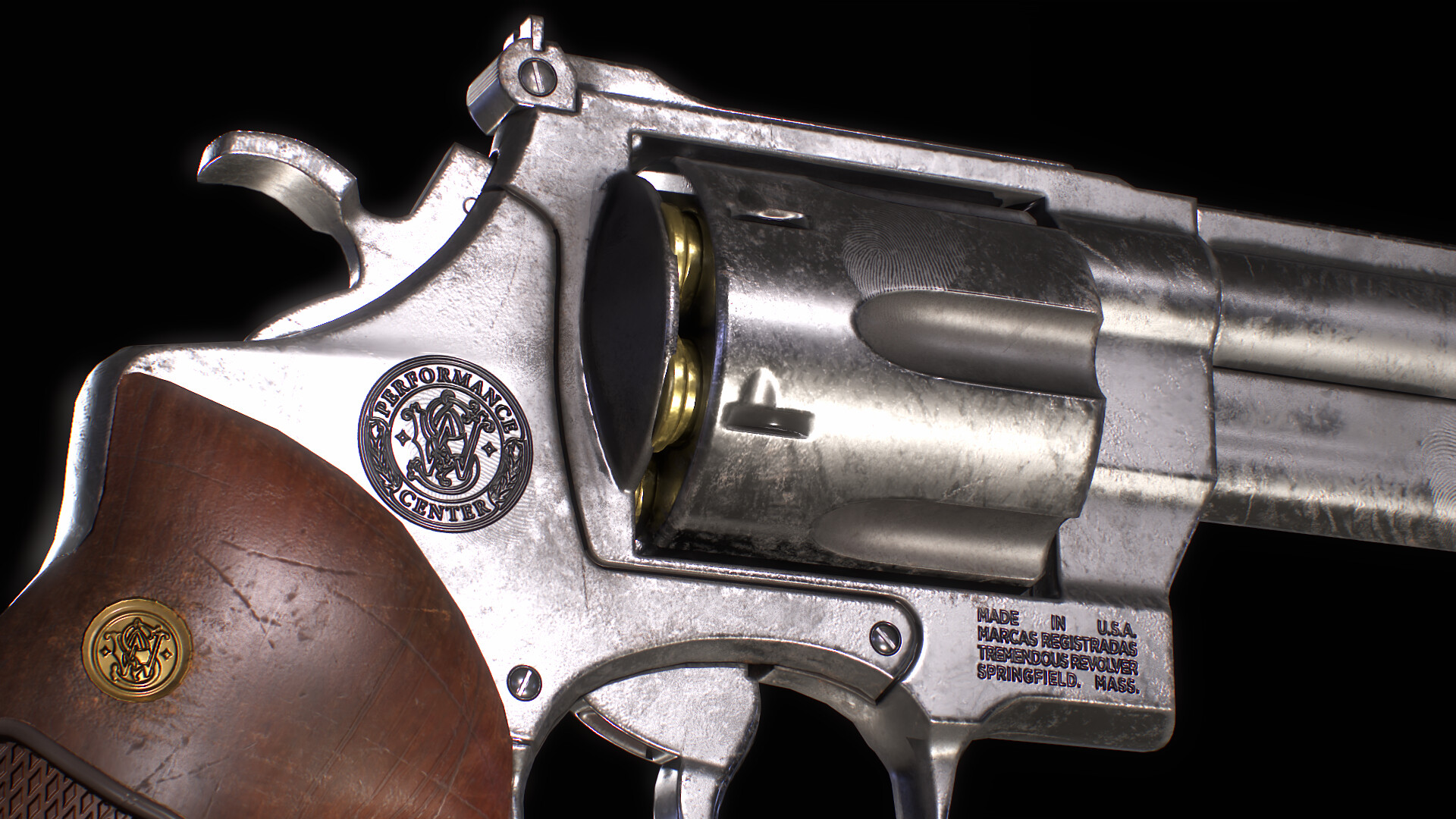 ArtStation - Smith & Wesson Model_29 44_Magnum