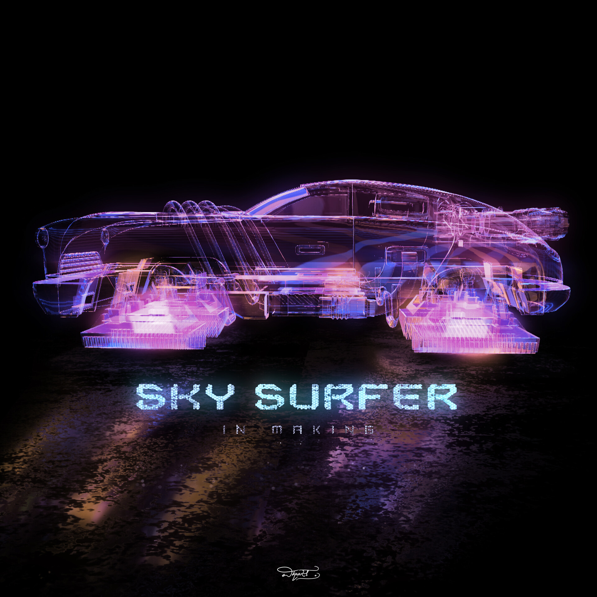ArtStation - Sky Surfer - The Hovercar