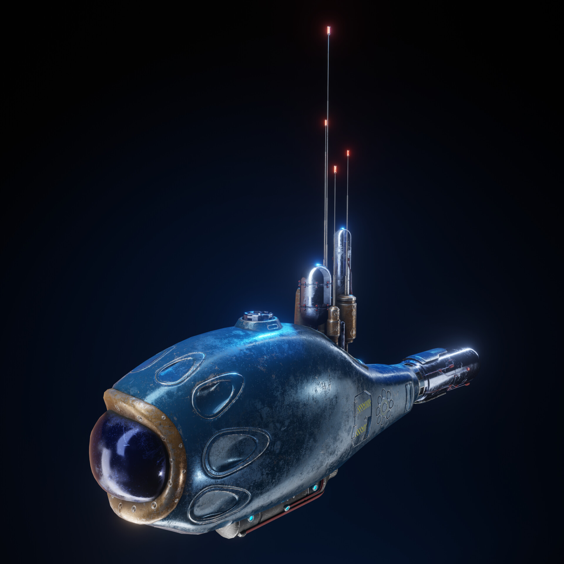 ArtStation - Spaceship Flit