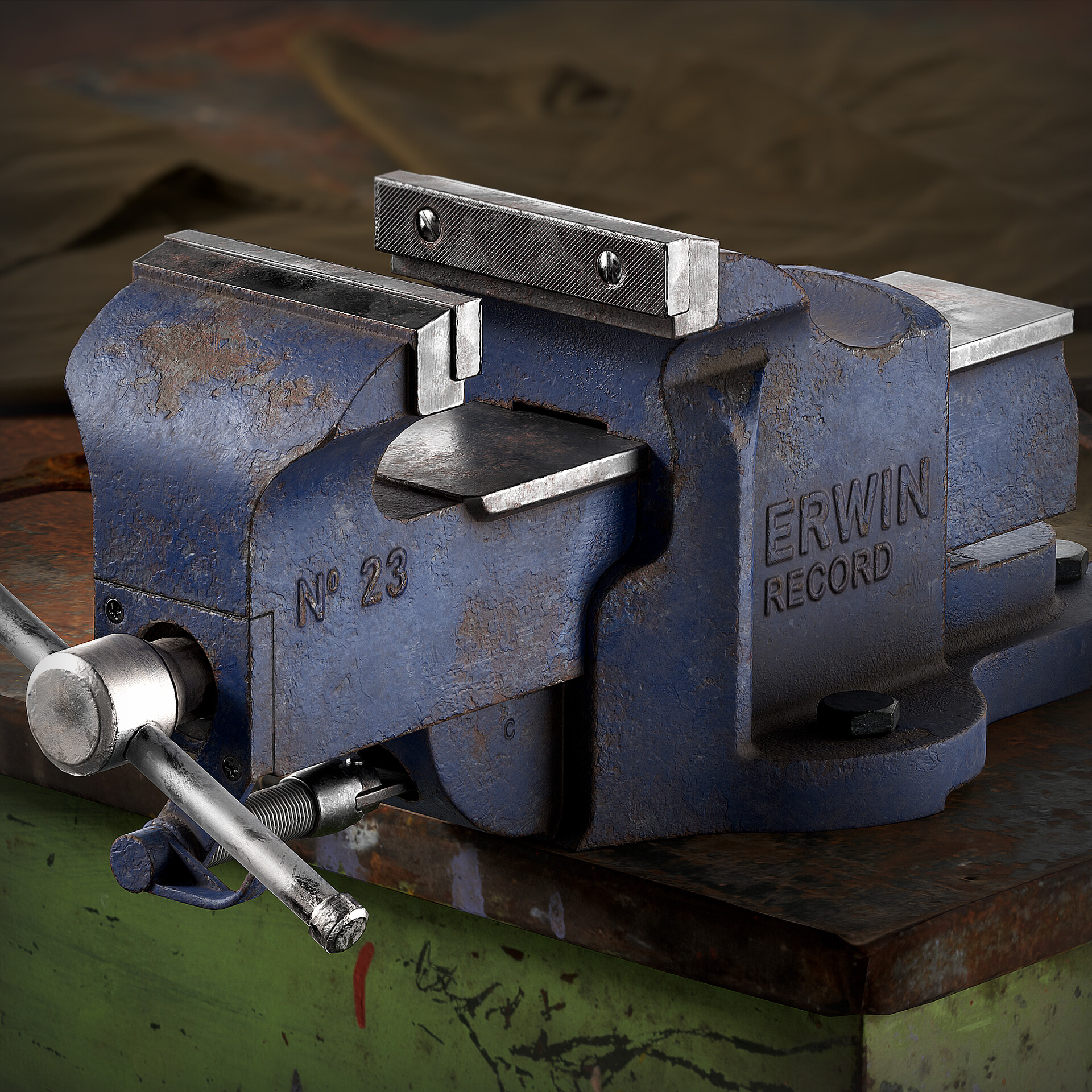 ArtStation - Rusty Fitters Vice