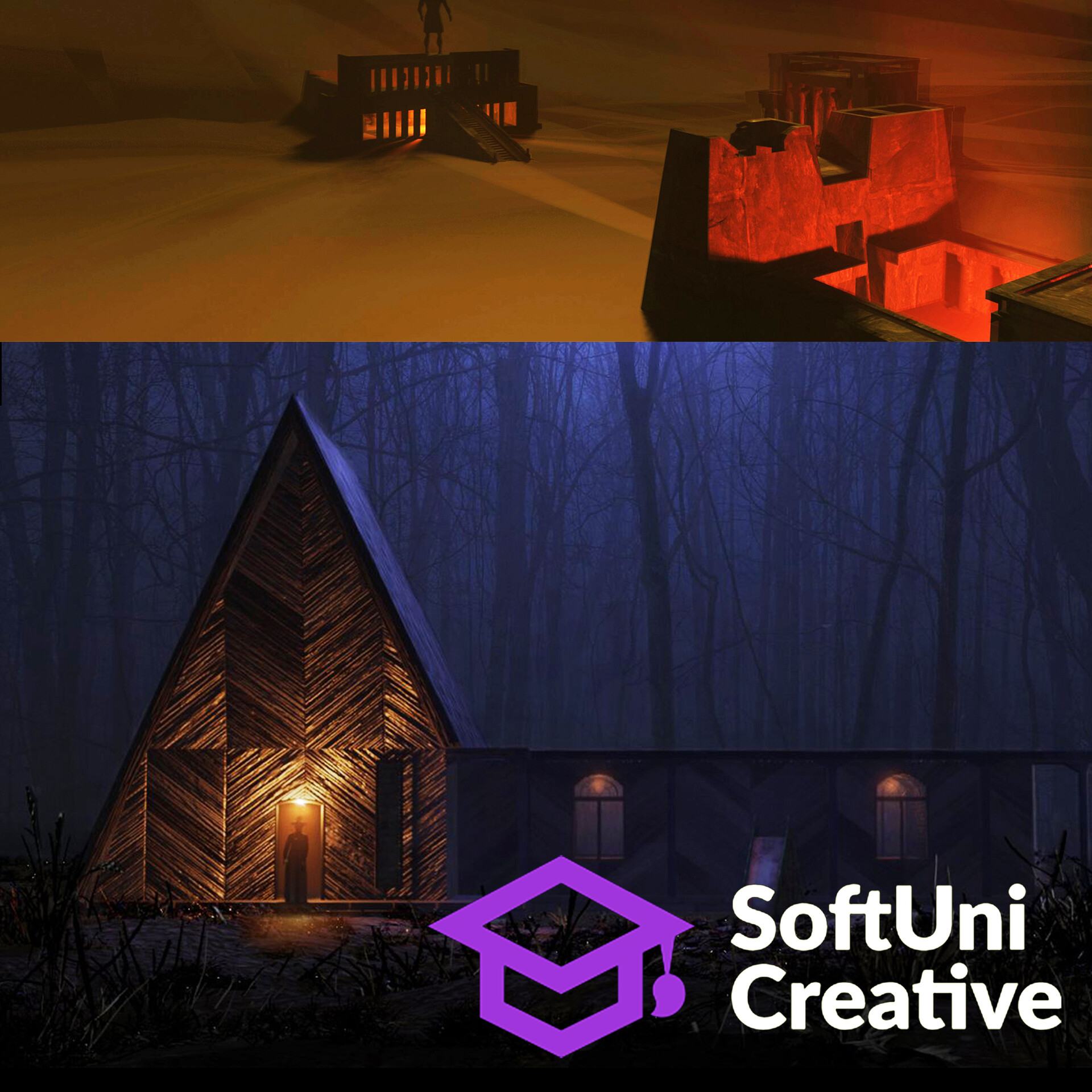 ArtStation - Environment Concept Art Term 2022 - Homework 3 Dark Fantasy