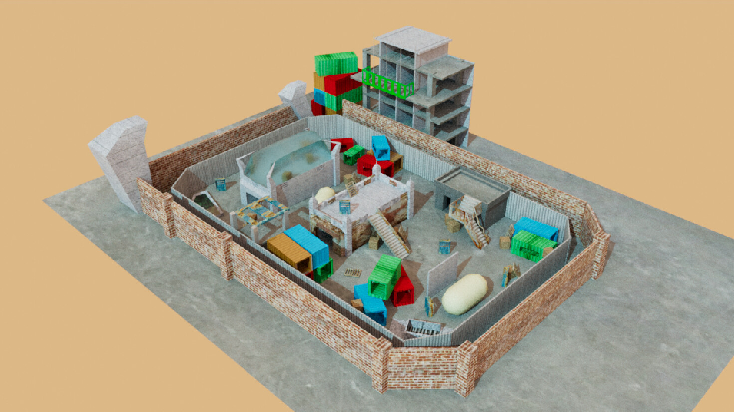 ArtStation - Shooting Arena