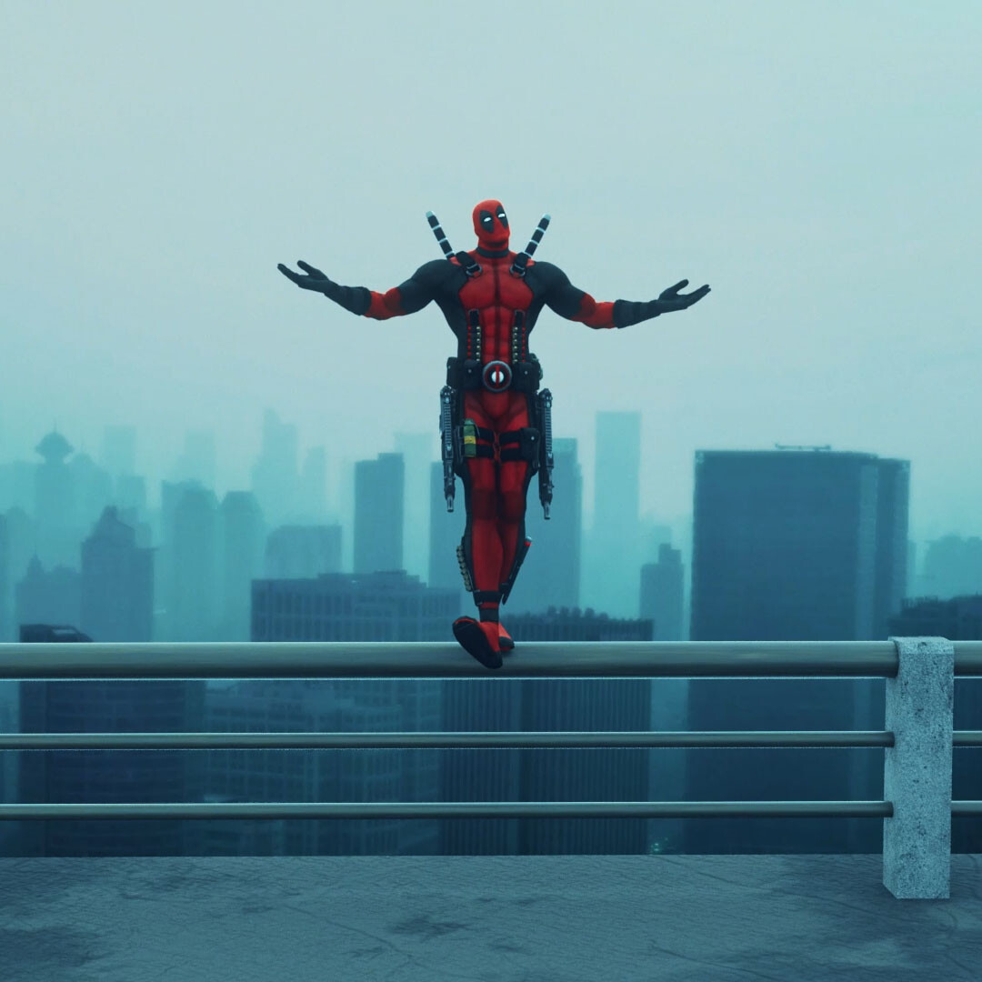 ArtStation - Deadpool Animation