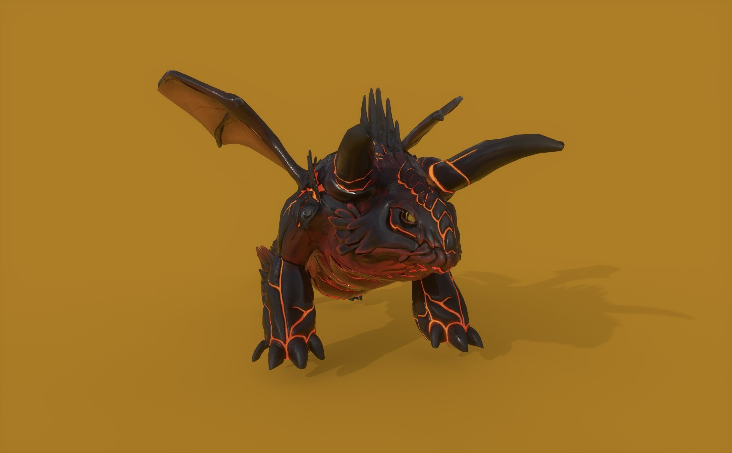 ArtStation - Lava Dragon