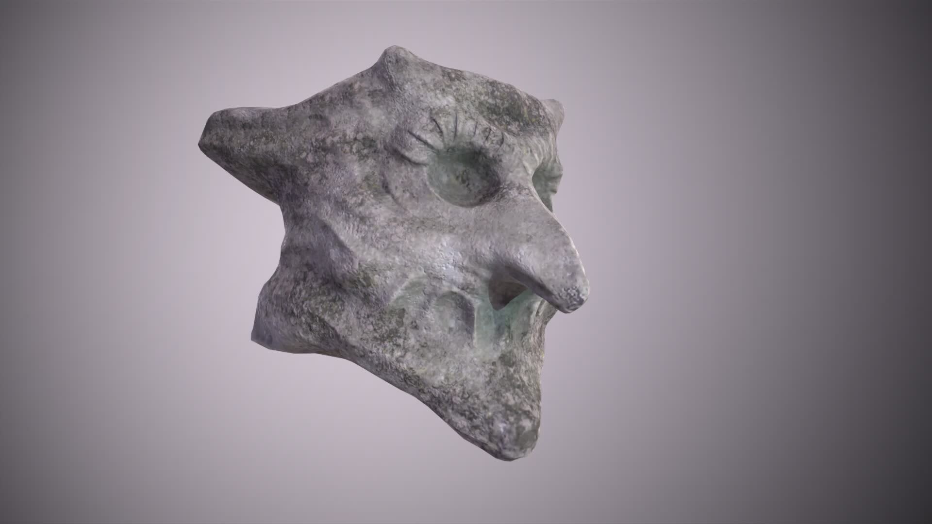 Viktor Sitkei - Gargoyle Statue Head