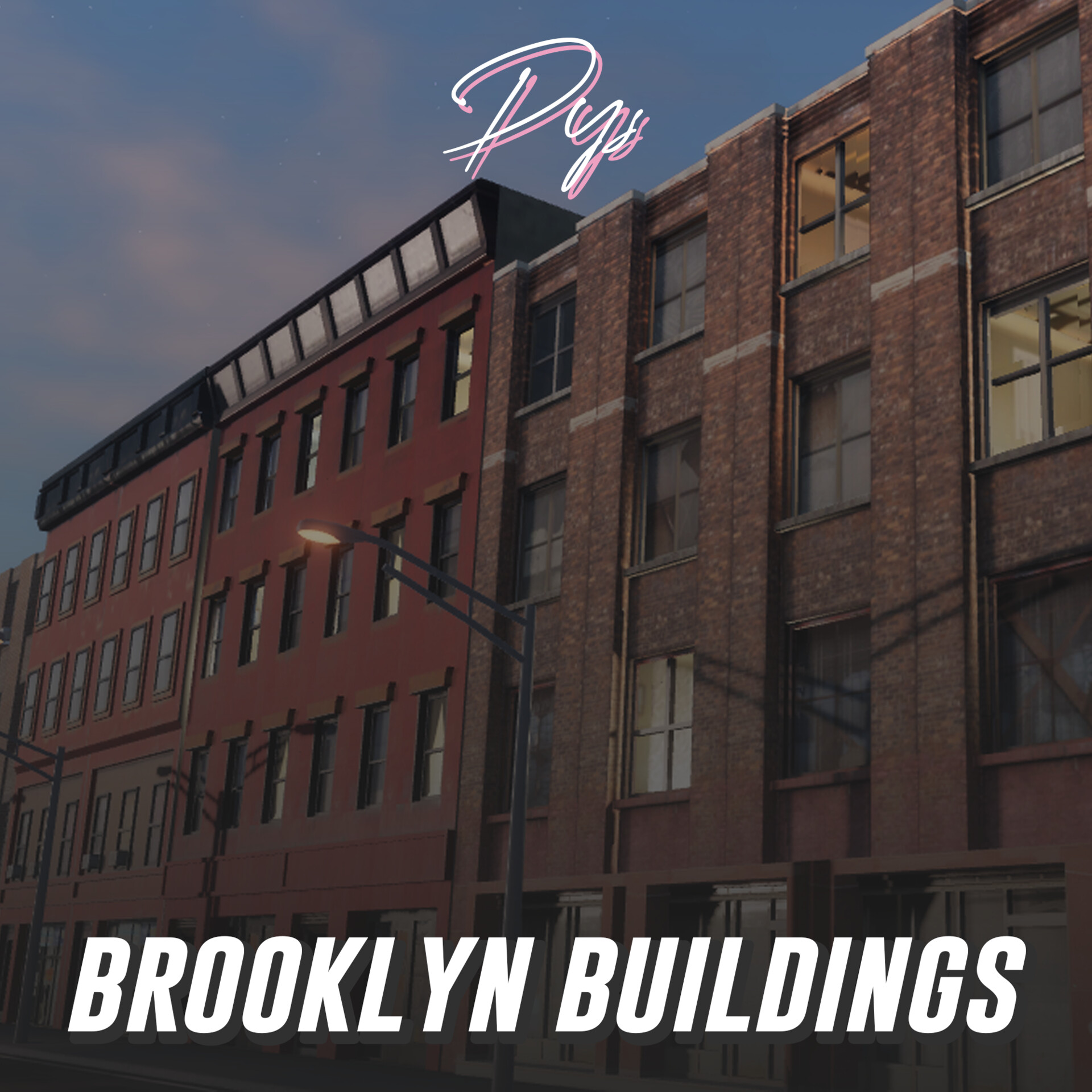 ArtStation - Brooklyn Buildings [Roblox]