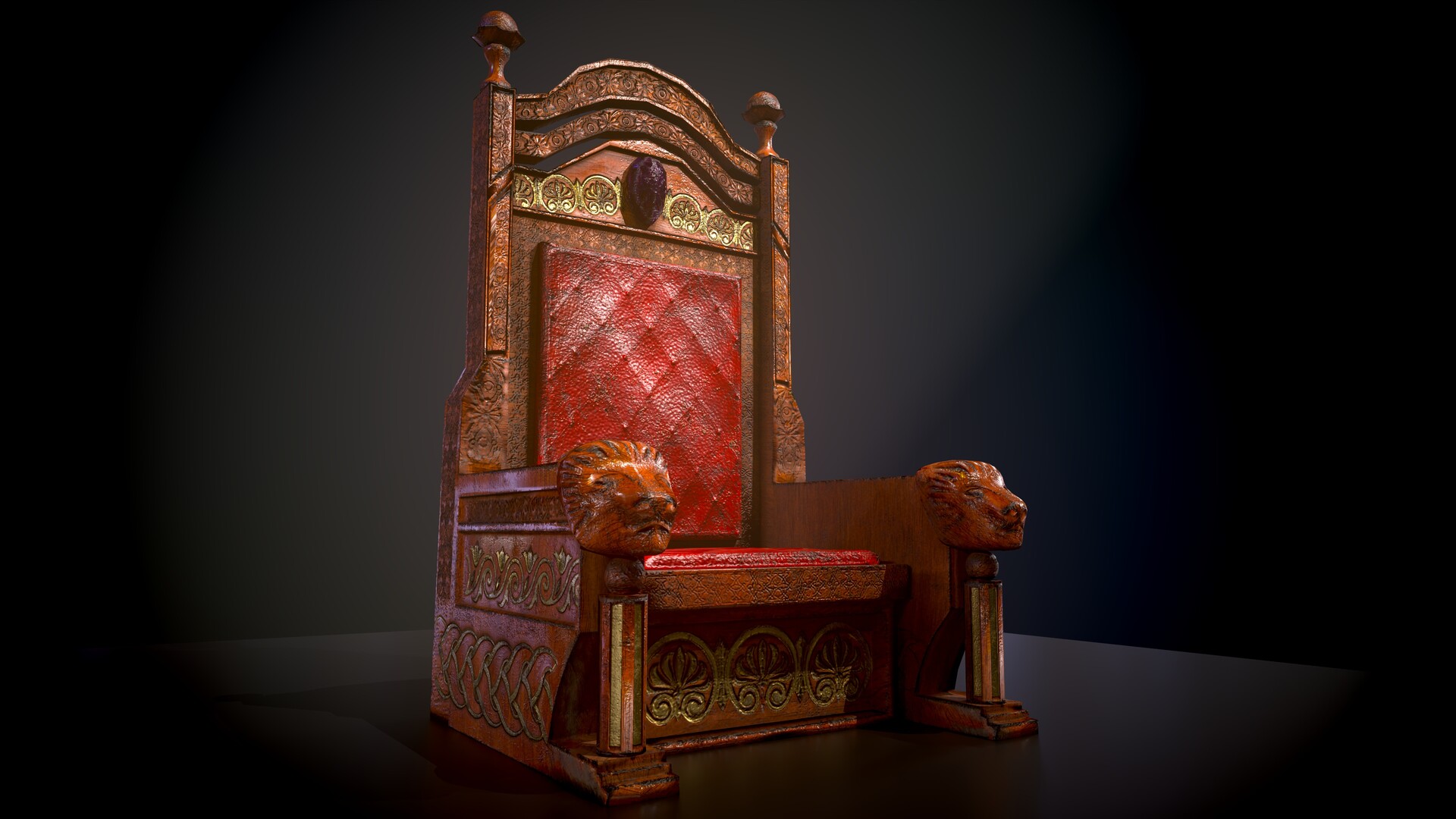 ArtStation - Medieval Throne