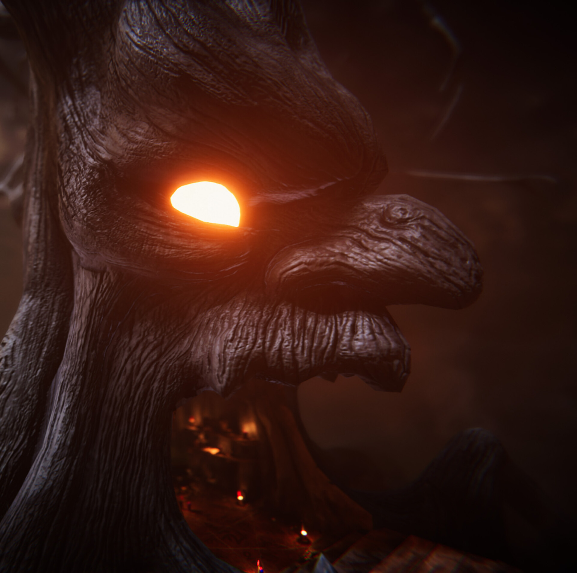 ArtStation - Stylized Evil Tree