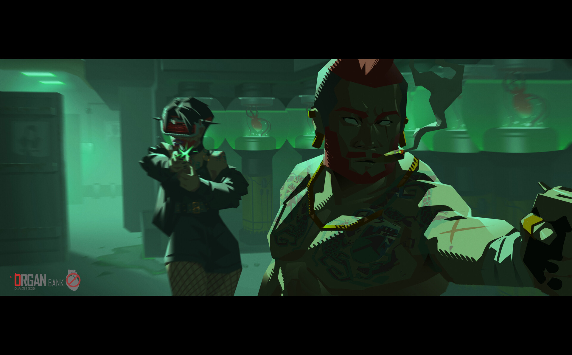 ArtStation - ORGAN BANK-GECKO GANG