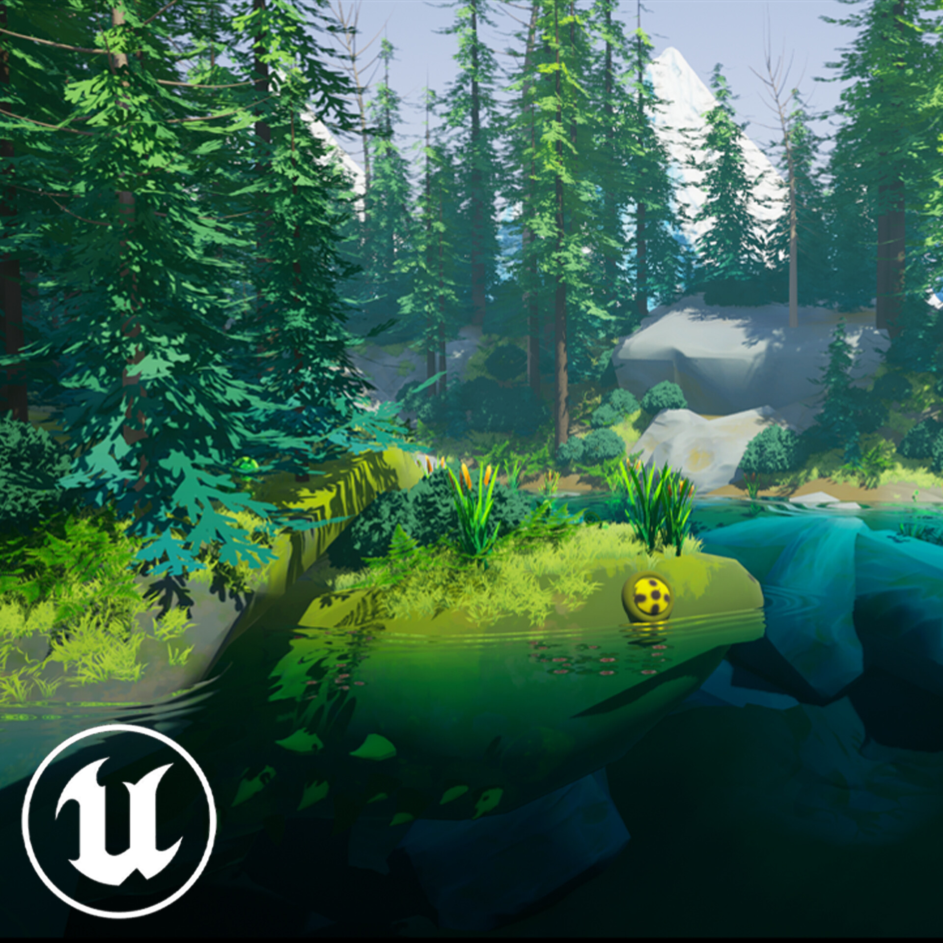 ArtStation - Lurking | UE5 | Stylized Environment