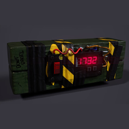 ArtStation - C4 Explosive (STICKY BOMB)