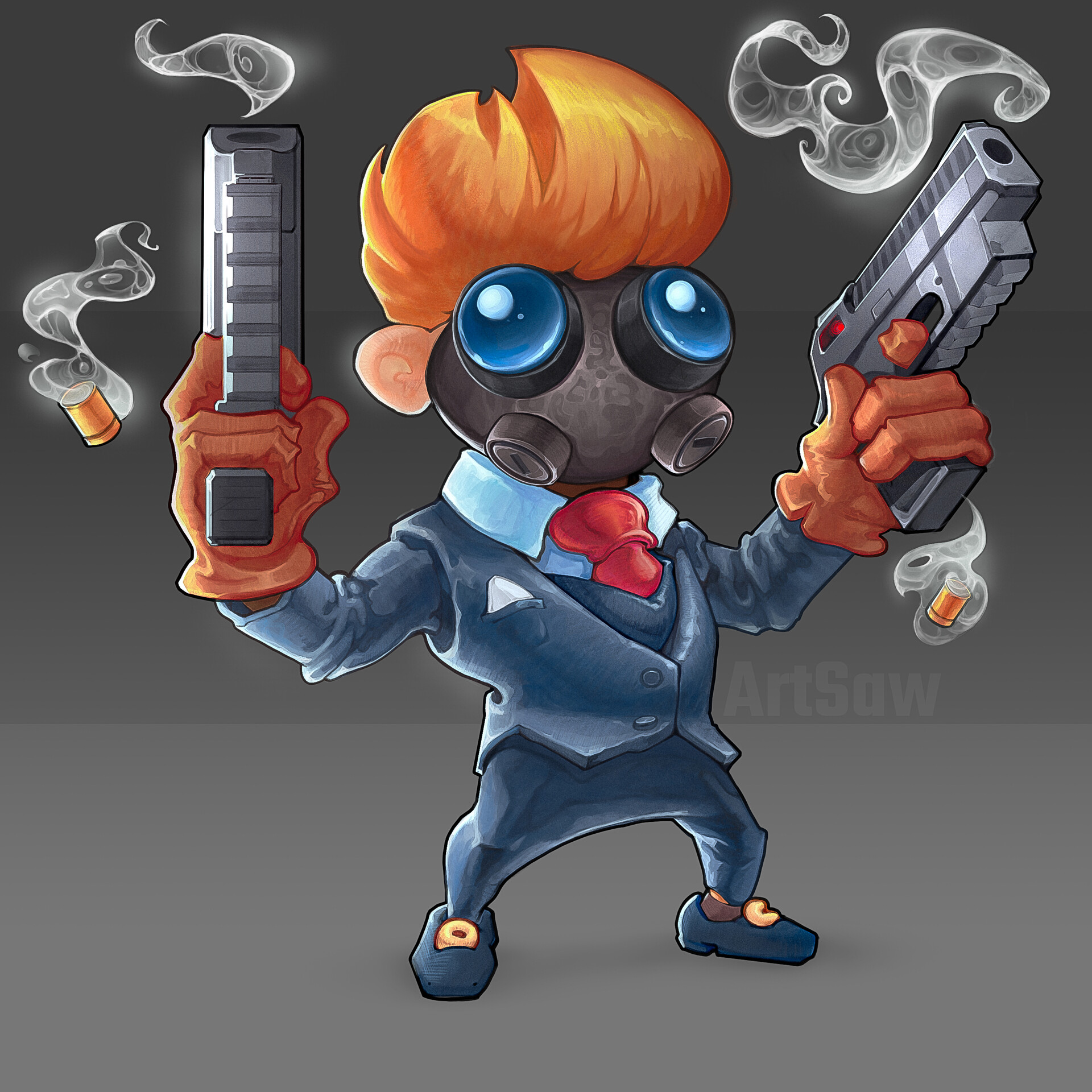 ArtStation - Some Characters - Gunner