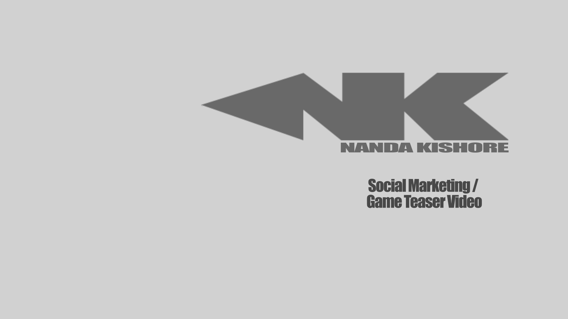 Nanda kishore - Marketing & other personal works