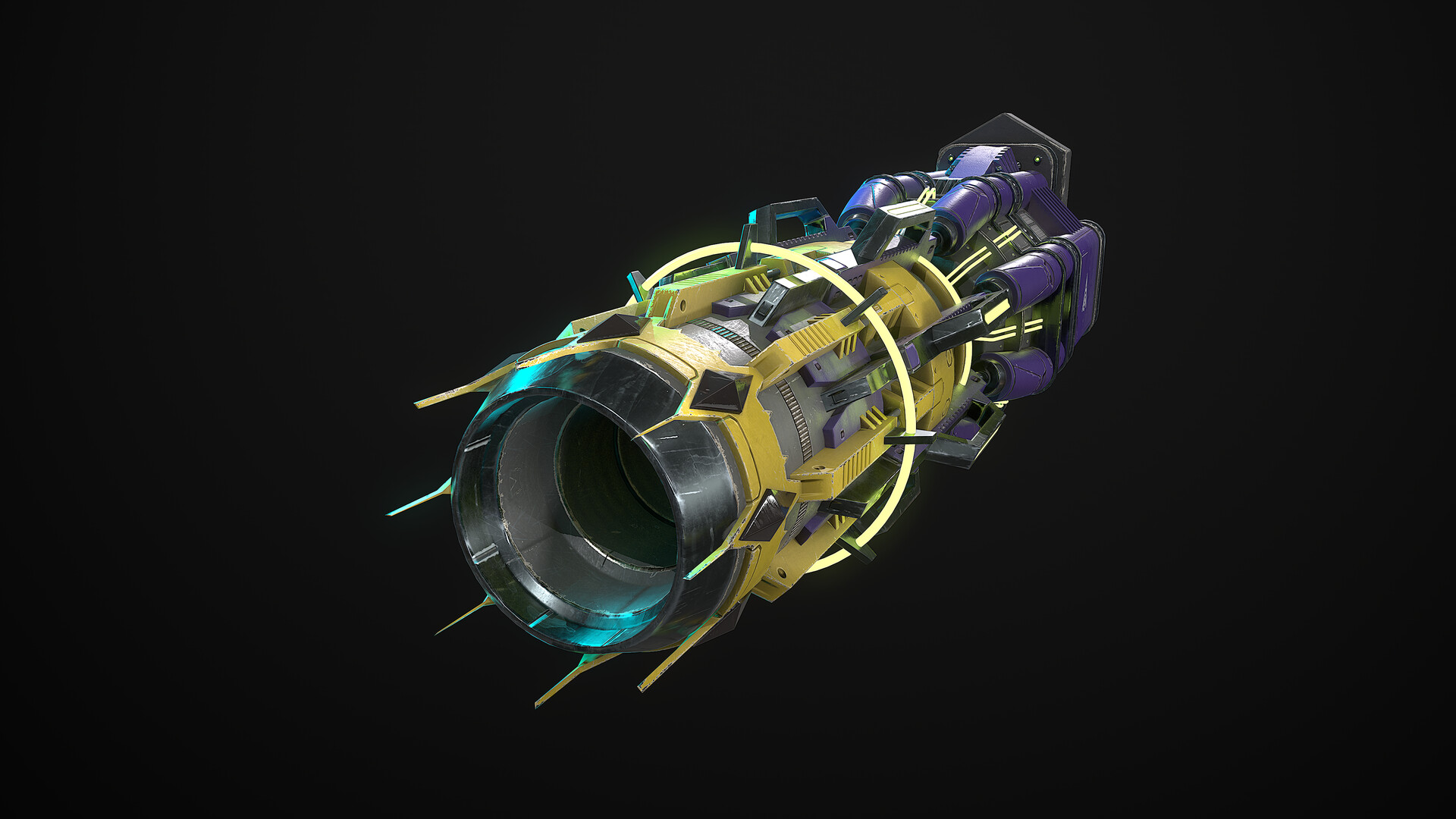 ArtStation - Mecha Weapons The B.F.G.