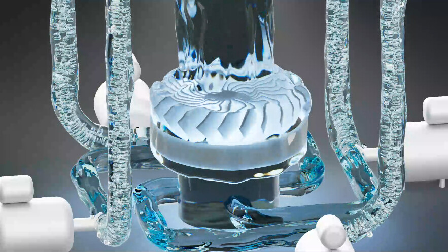 Serge FX - Flooid Power hydro generator 3D animation