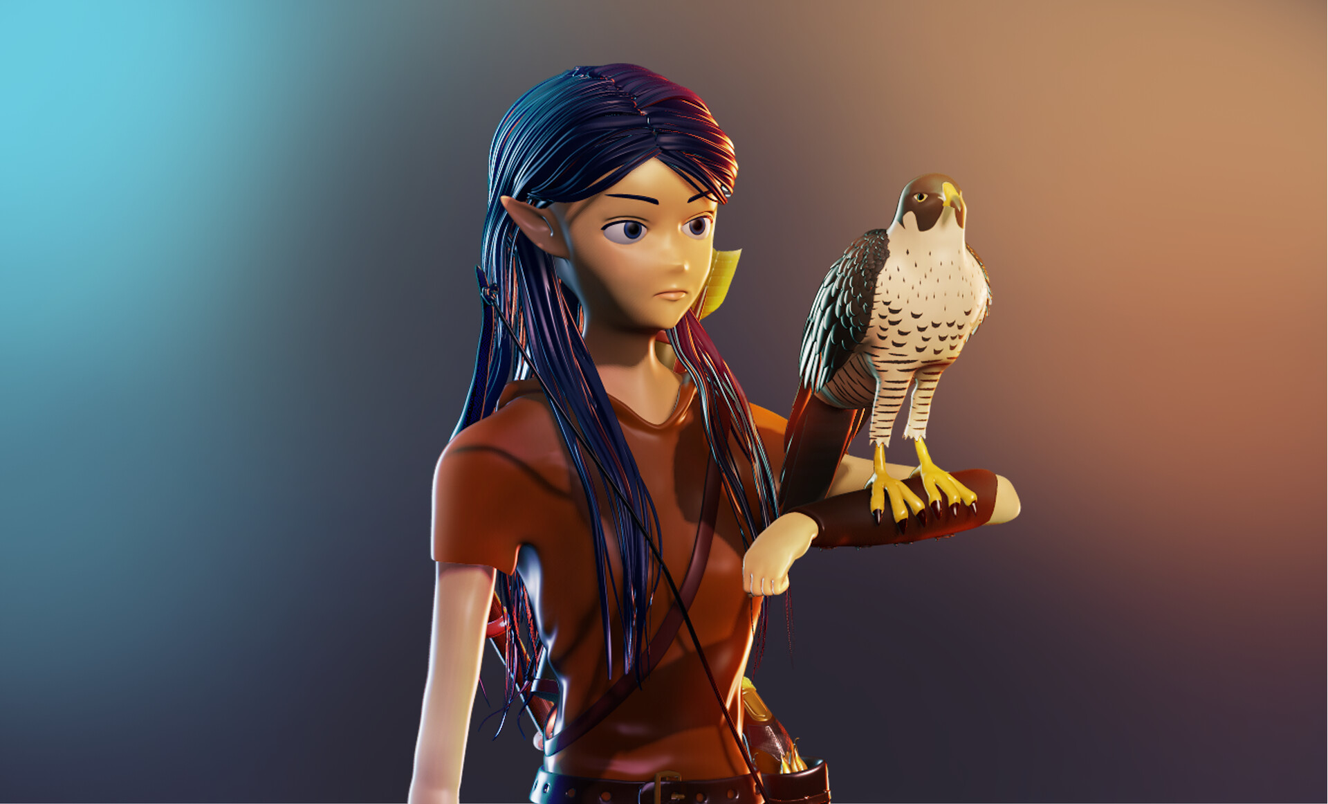 ArtStation - DnD Druid (OC) 3D Modeling