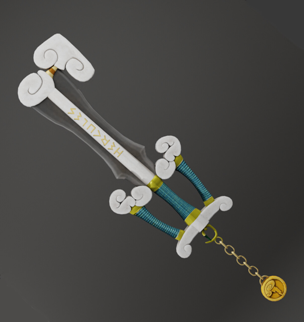 ArtStation - Olympia Keyblade - Kingdom Hearts