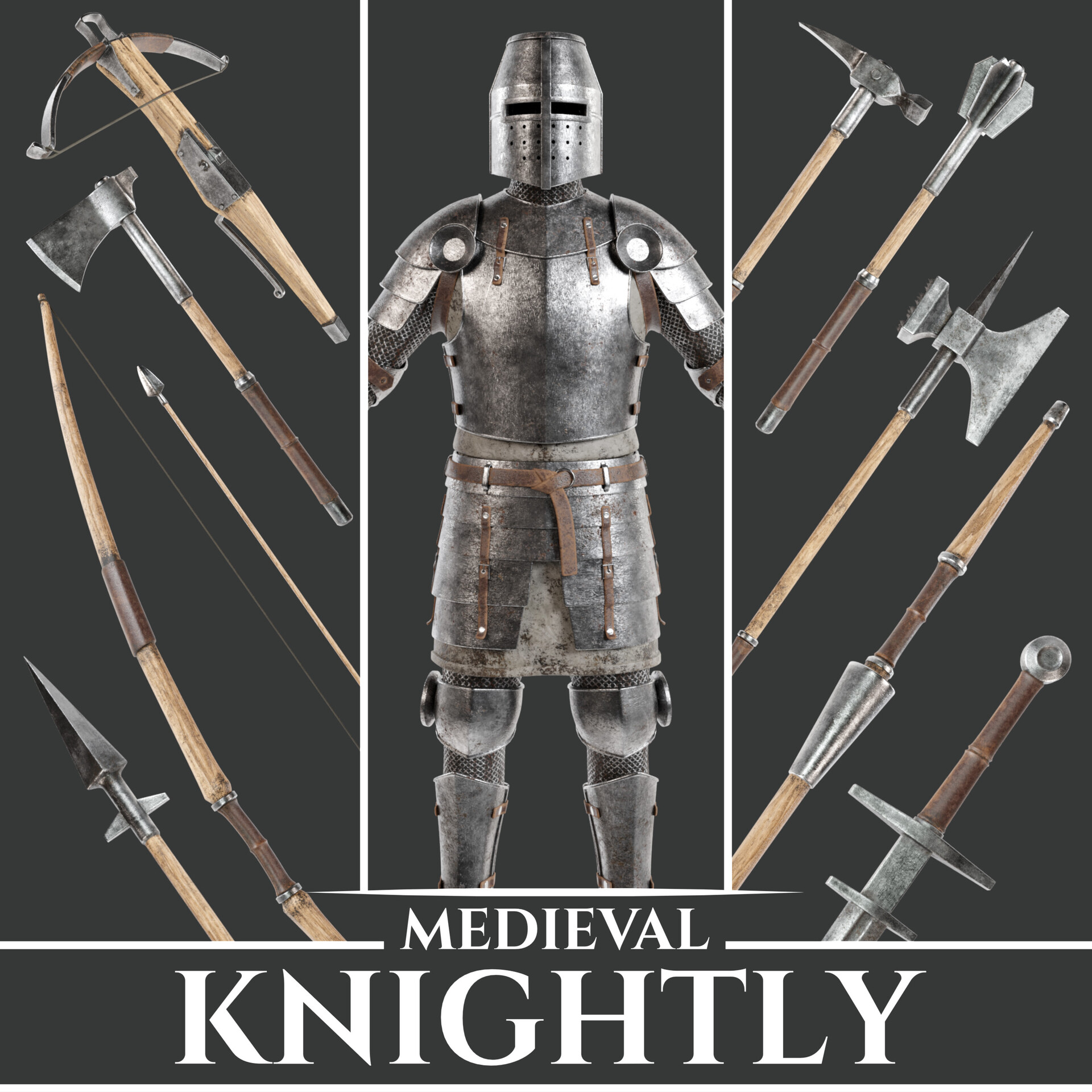 ArtStation - Medieval Knightly Collection