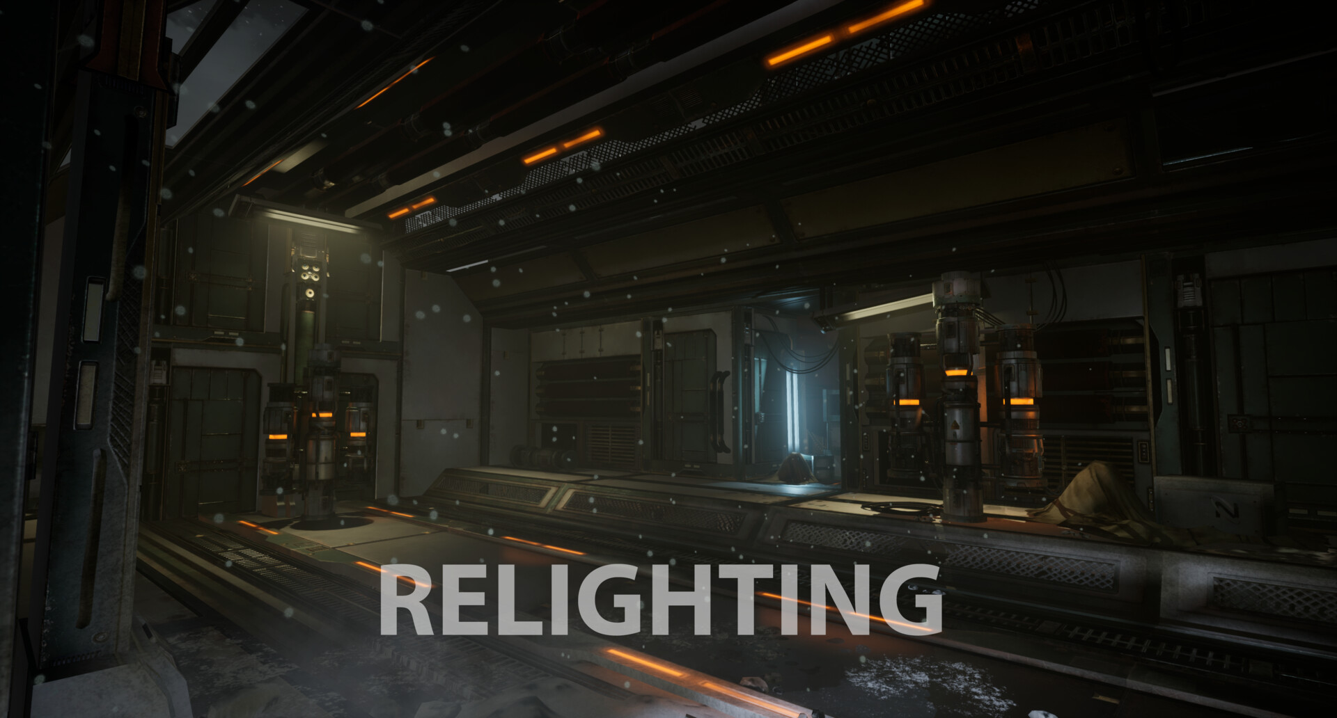 ArtStation - Polar Sci-Fi Facility - UE4 Relight