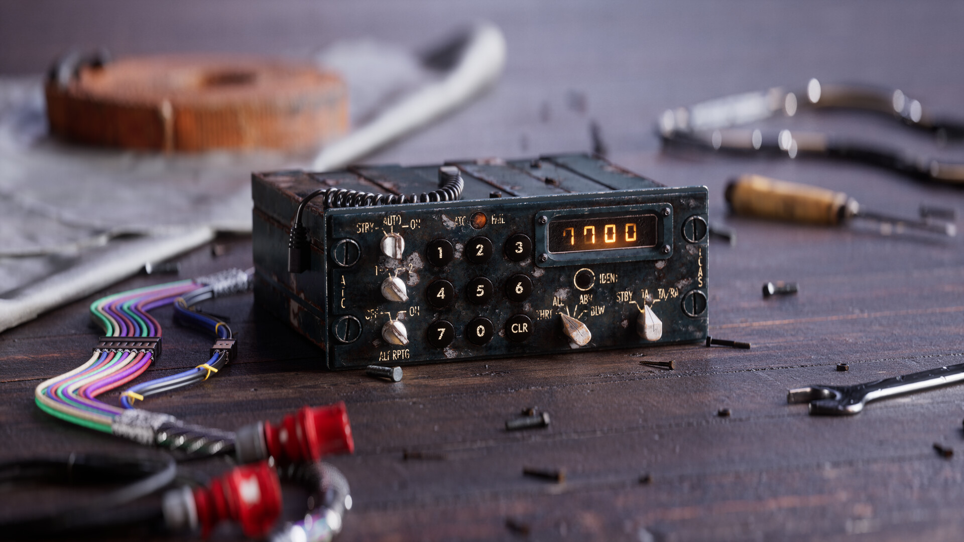 ArtStation - A320 Transponder