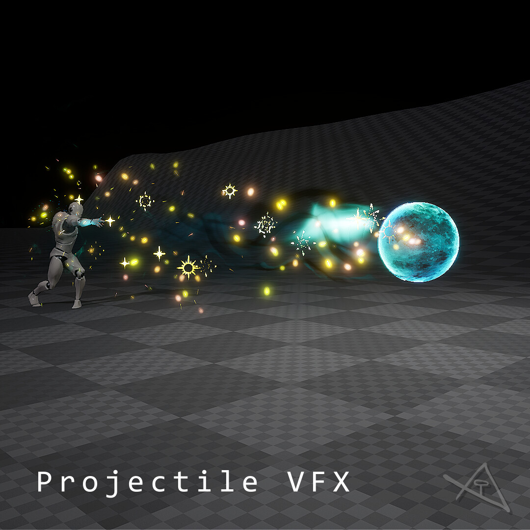 ArtStation - Magic Projectile VFX