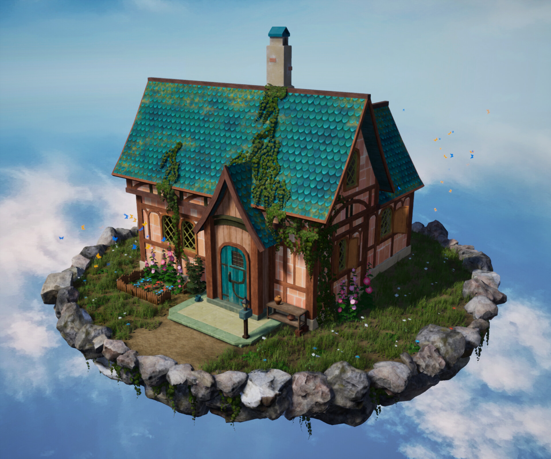 ArtStation - House. Diorama.