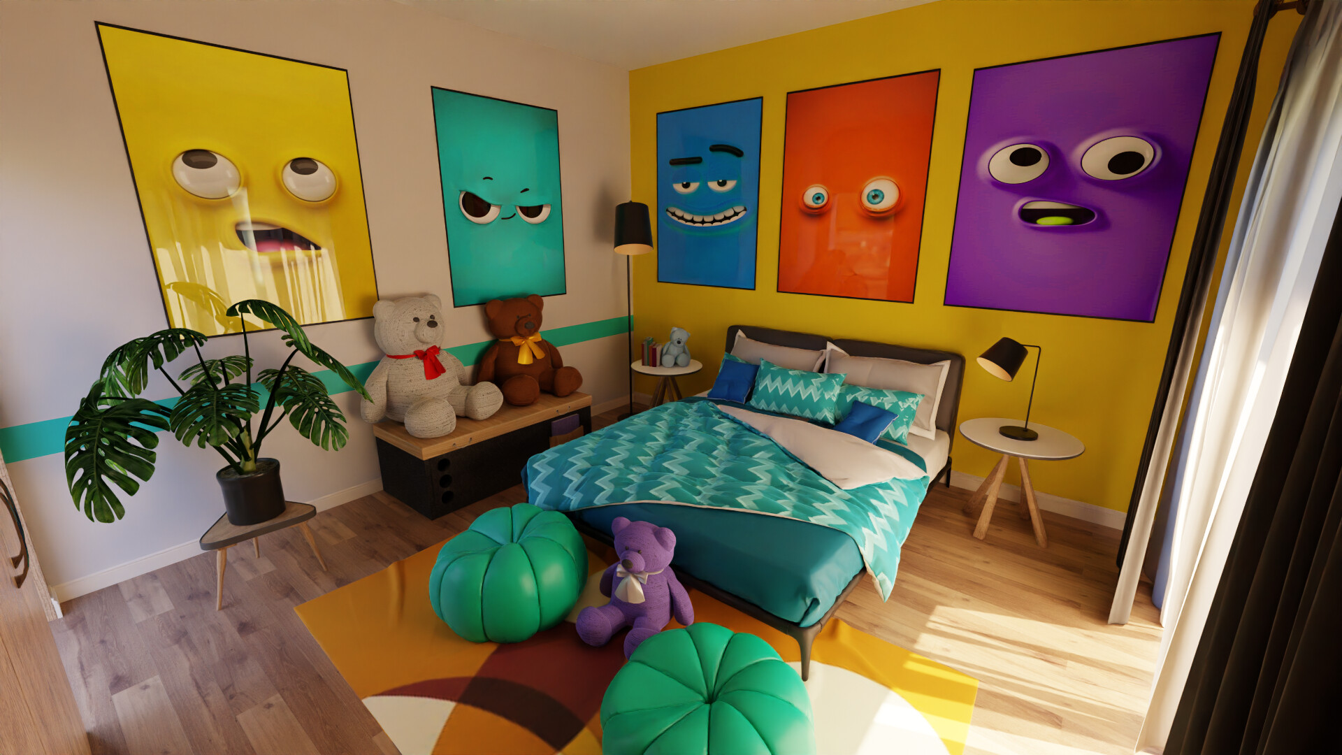ArtStation - Kids Bedroom