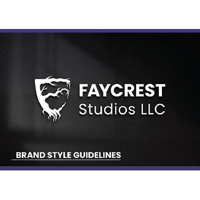 ArtStation - Faycrest LLC Branding Guide (Not Final Version)