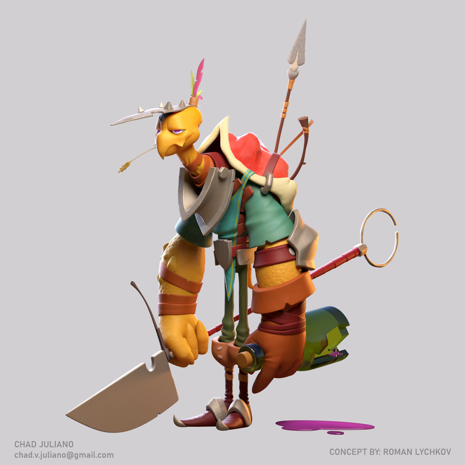 ArtStation - Turtle Warrior