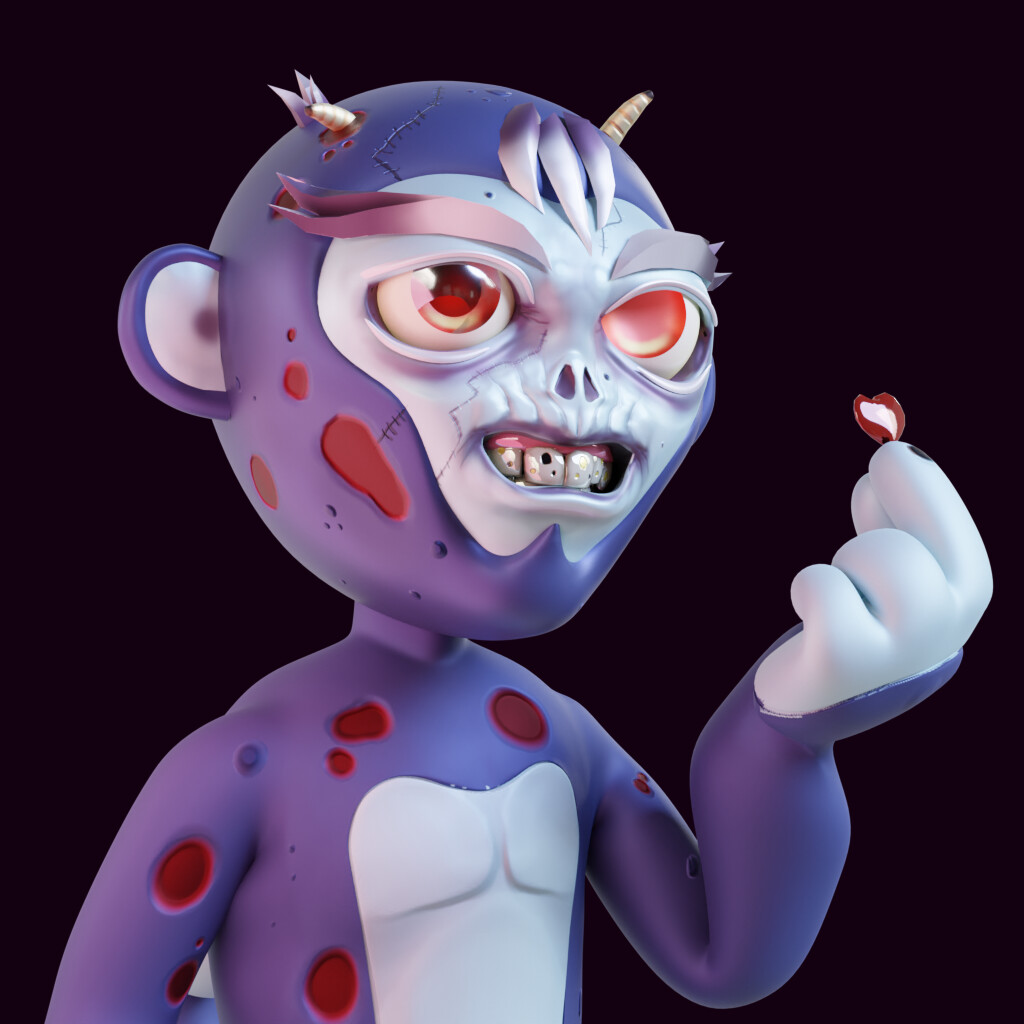 ArtStation - Cute Zombie