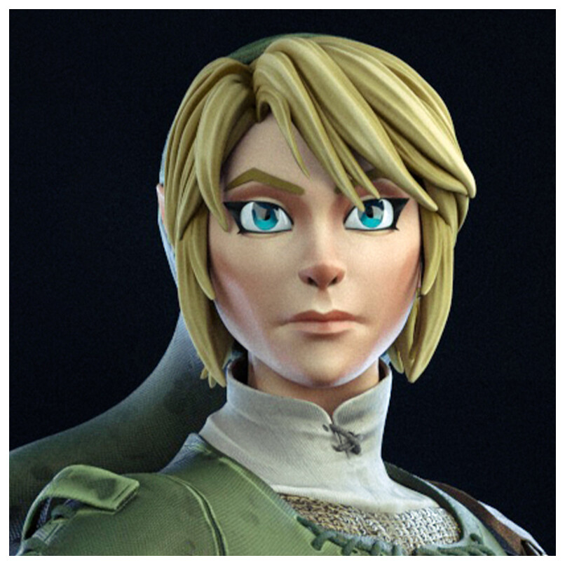 ArtStation - Link - Twilight Princess Fan Art