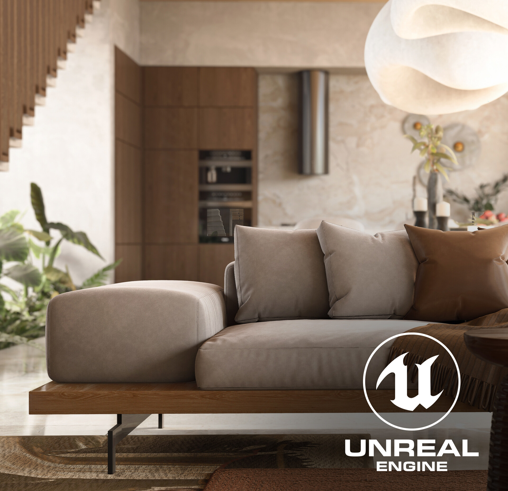ArtStation - Interior Animation and Interactive walkthrough in Unreal Engine 5