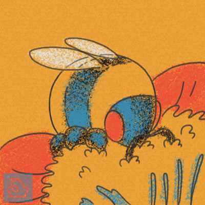 ArtStation - Bee Pollination