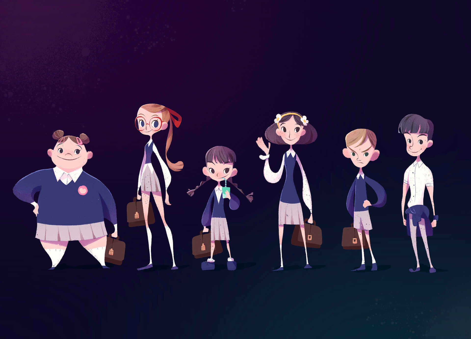 ArtStation - Mecha-girls Character design