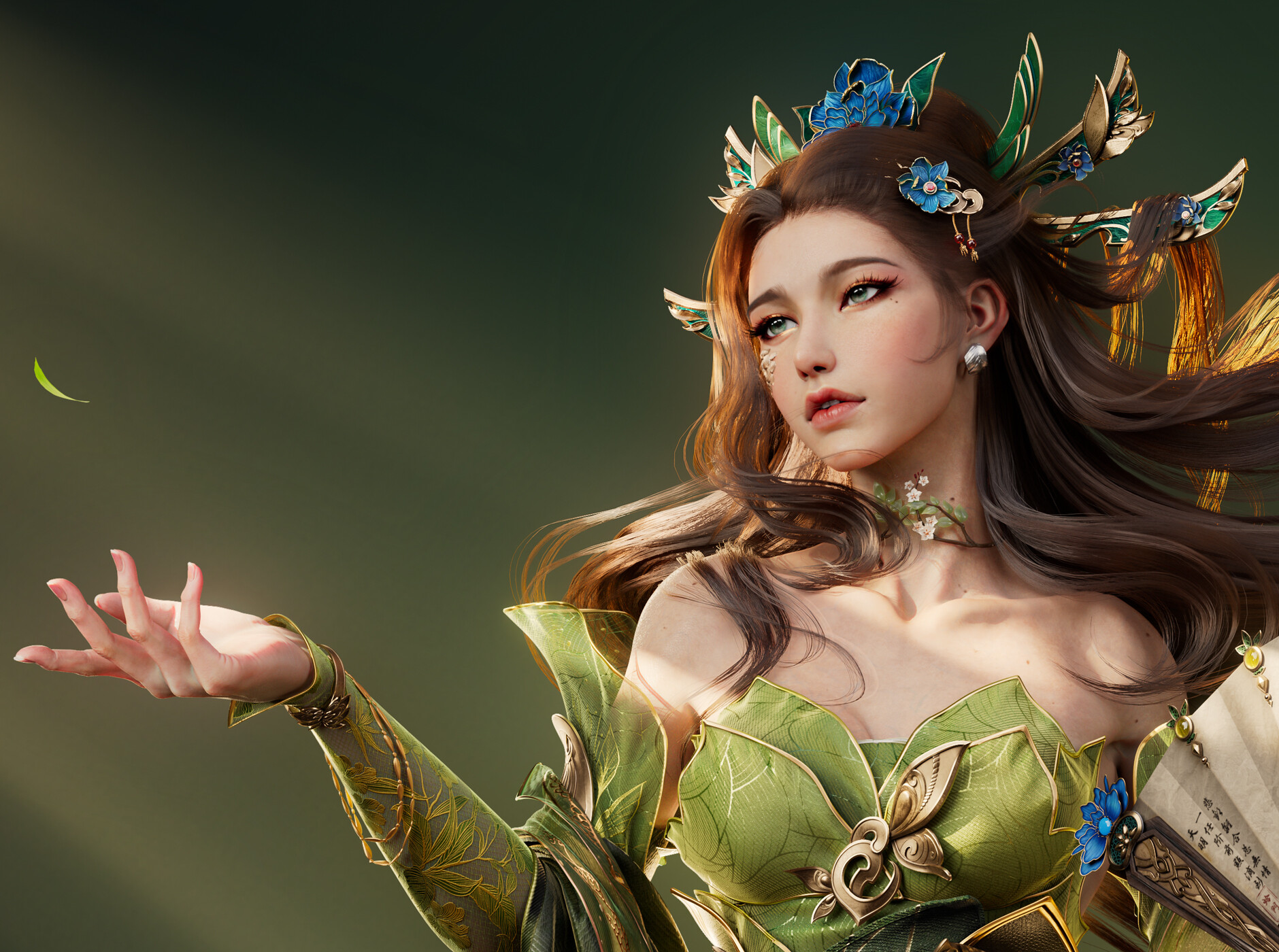 Yihao REN - Archaic style/虞美人·听雨