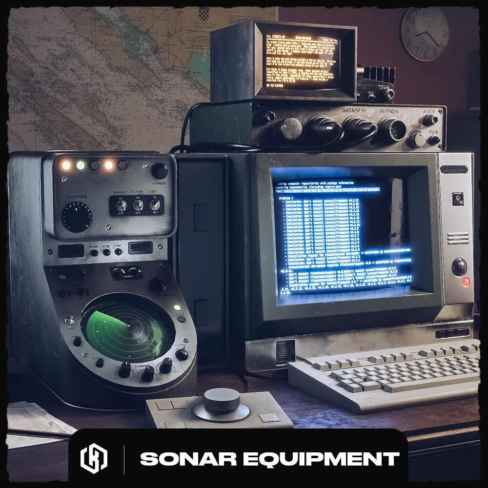 ArtStation - Sonar equipment