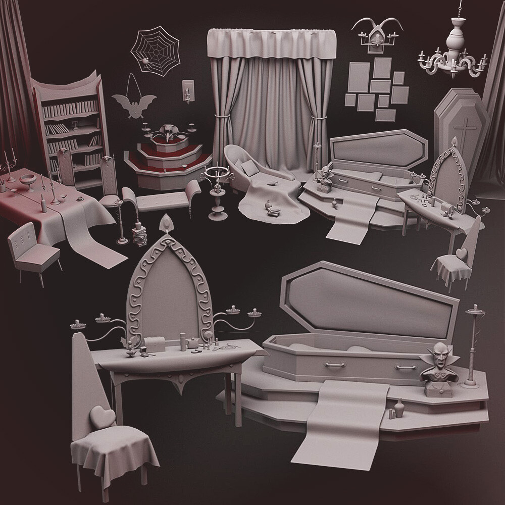 ArtStation - Vampire Stuff