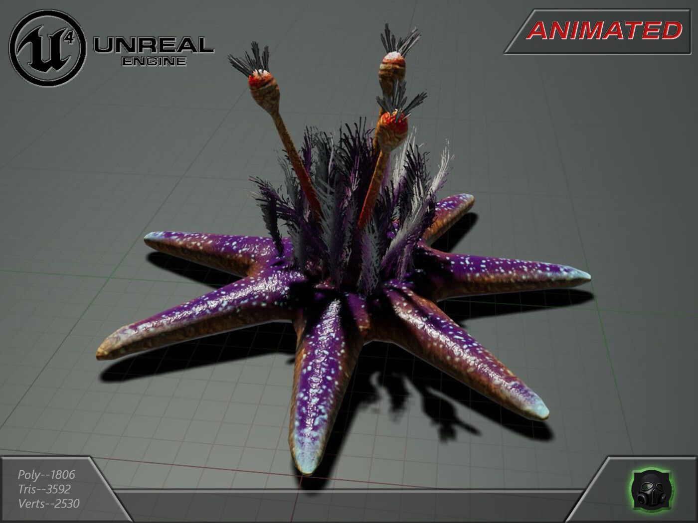 ArtStation - Alien flora (plant 16)