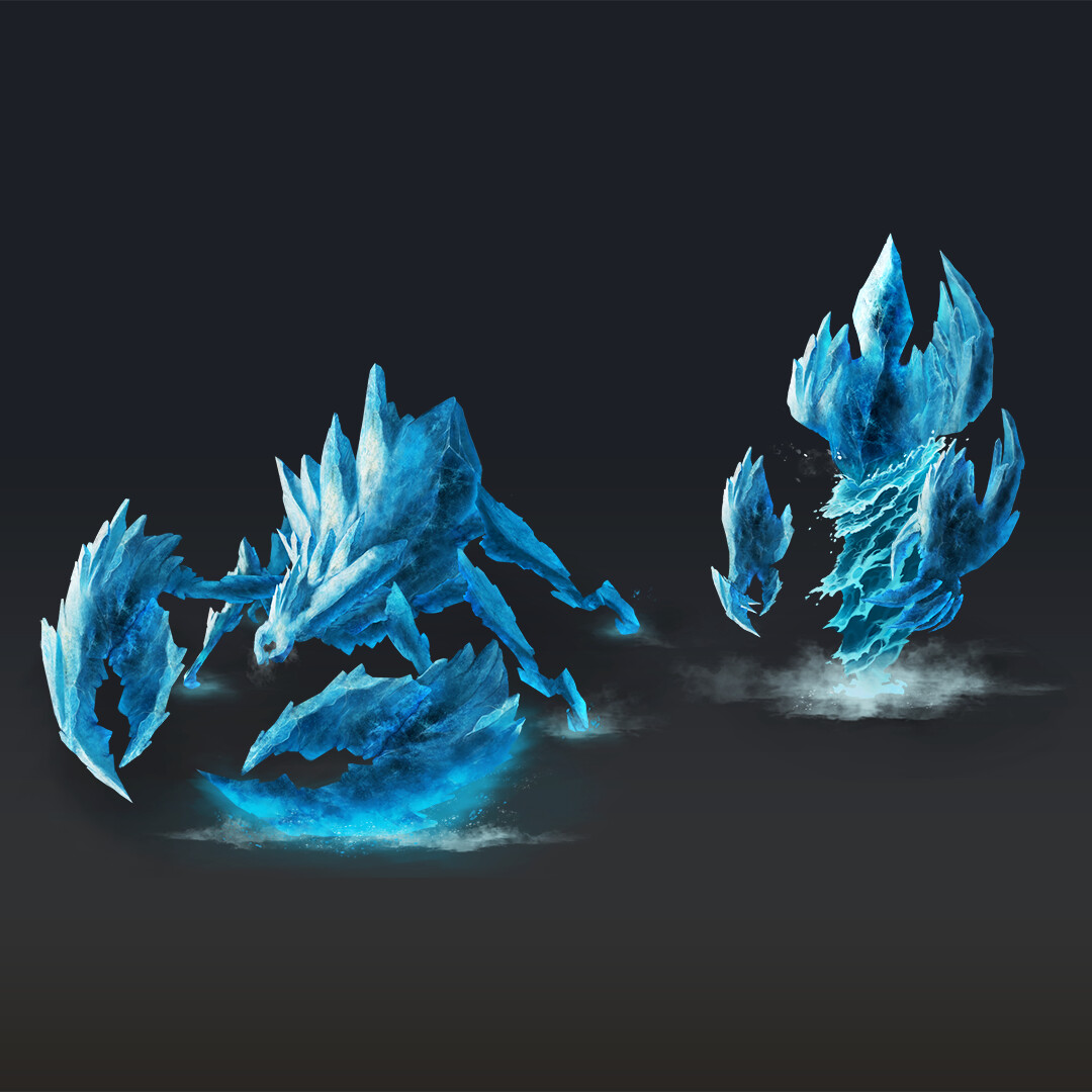 ArtStation - Ice Golem