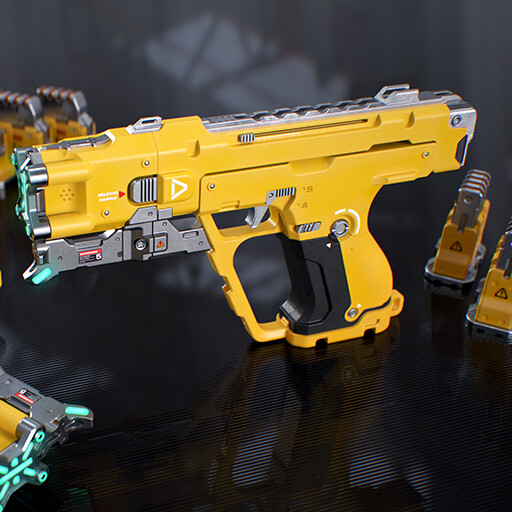 ArtStation - EMP Gun