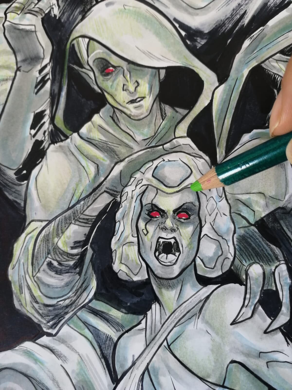 Laura Panìco - Soul Reaver's title screen commission