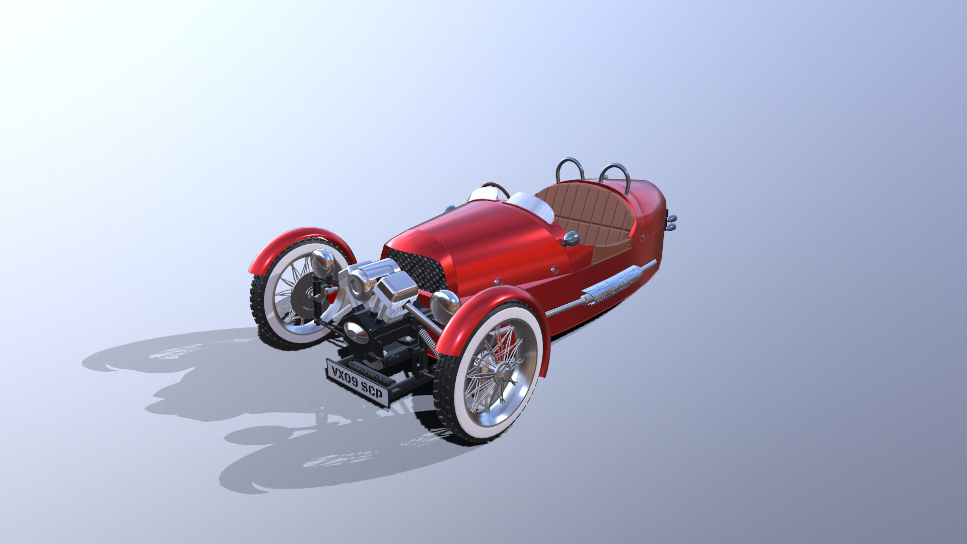 ArtStation - Morgan 3 wheeler