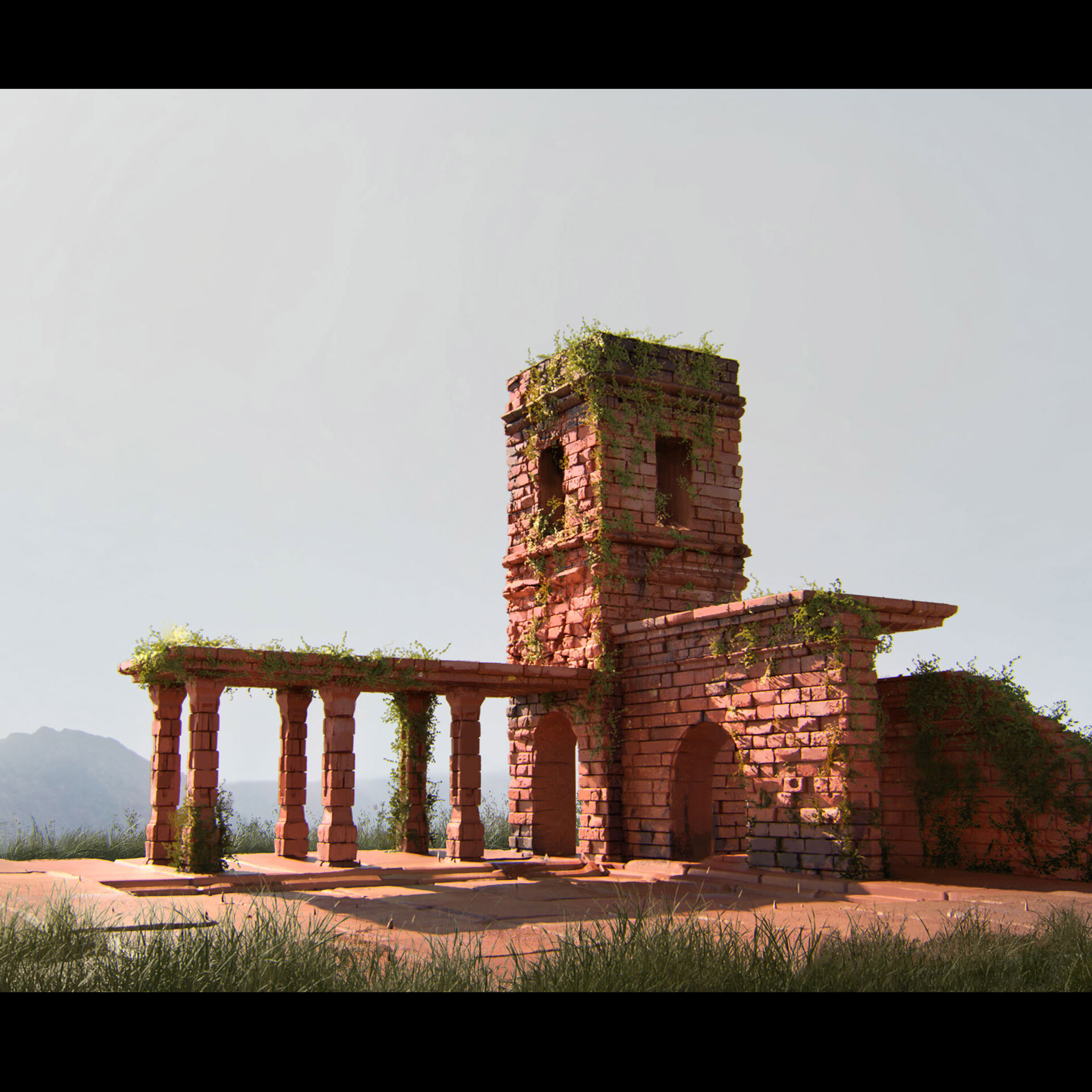 ArtStation - Woodwing Tower